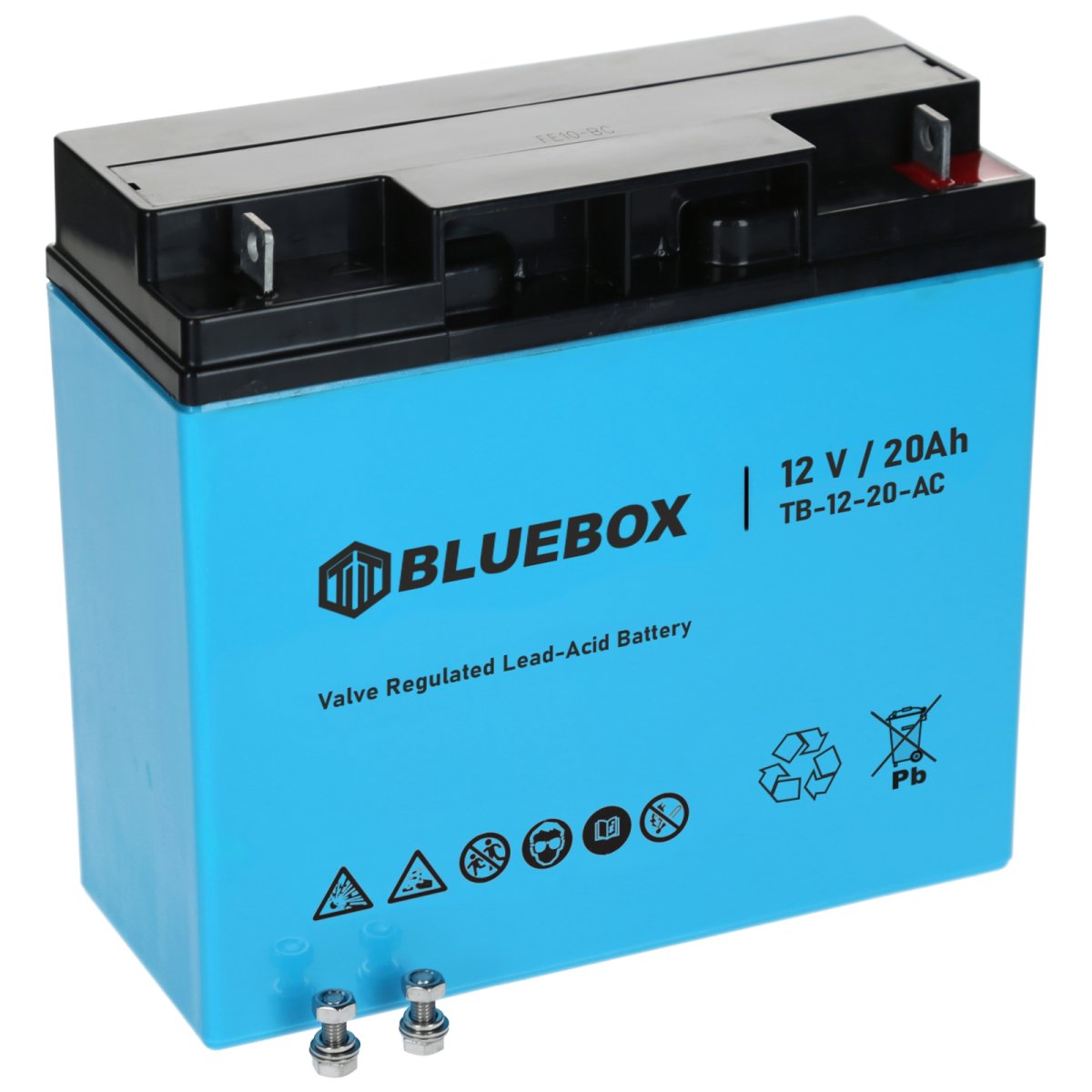 Bluebox 12V 20Ah Bleiakku AGM VRLA Industriebatterie, 44,90