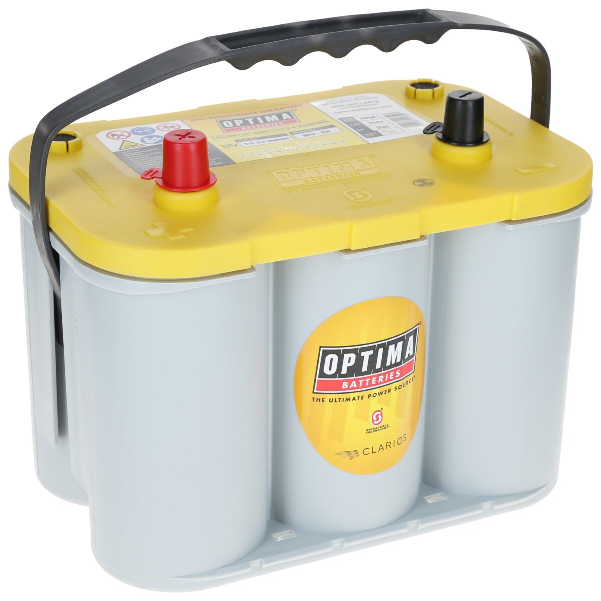 Optima YTS 4.2 12V 55Ah 765A AGM Autobatterie, 242,40